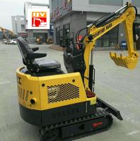 China R316 Mini Wheel Excavator 1 Ton with Original Hydraulic Pump for Machinery Repair Shops for sale
