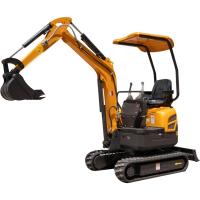 China 1040mm Overall Width 1.5 Ton Mini Digger Diesel Excavator for Manufacturing Plant for sale