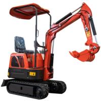 China 1040mm Overall Width 1.5 Ton Mini Digger Diesel Excavator for Manufacturing Plant for sale