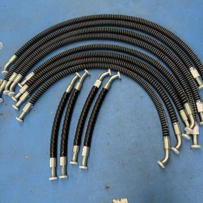 China Shantui SD22 Bulldozer Pressure Hose 23Y-04-20000 for Garment Shops Oil Pipe for sale