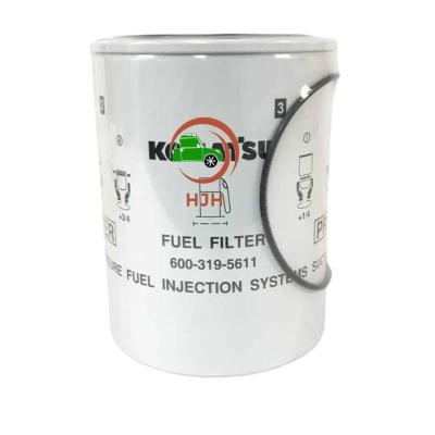 China Hydraulic Oil Filter 600-319-5611 600-319-5910 600-411-1191 for Excavator 99% Efficiency for sale