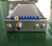 China Custuestomer's Request Durable Bulldozer D155A D155AX Water Tank Radiator Core Assembly for sale