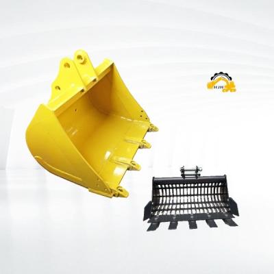 China 1.2 Ton Excavator Bucket for Mini Loader PC Construction Machinery Parts 0.8-3M³ for sale