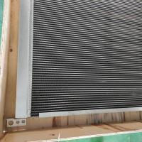 China Hydraulic Oil Cooler Air Cooled Heat Exchanger 12V 24V for Excavator Bulldozer Machinery for sale