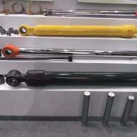 China Reinforced Rock Bucket 4 Cubic Meters Hydraulic Cylinder Handle Straight Cylinder Excavator Attachment for sale