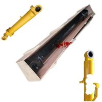 China Standard Bucket Hydraulic Cylinder for Diesel Engine Right Handle Straight Shovel Head 50mm for sale