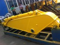 China Excavator Hydraulic Cylinder Straight Shovel Cylinder Head Block 100mm Bore Diesel Engine for sale