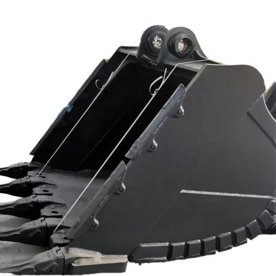 China Excavator Rock Bucket Heavy Duty Bucket 0.8-3M³ Capacity for 6-60 Ton Excavators for sale
