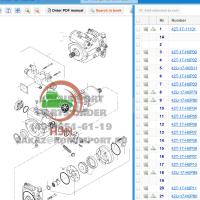 China Excavator Axial Piston Pump A4VG40 42T-17-11101 for WA65 WA75 High Quality for sale