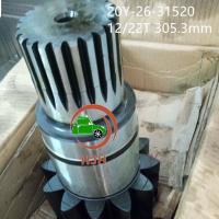 China Excavator Swing Motor Shaft 20Y-26-31520 12/22 Teeth for PC200-7 Food Beverage Machinery for sale