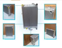 China Backhoe Loader Radiator Core 42N-03-11510 Newly Constructed for WB91R WB93R WB93S WB97R WB97S for sale