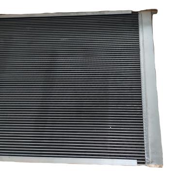 China Plate Fin Heat Exchanger for Hydraulic Oil Cooling System 100-500 L/min Capacity for sale