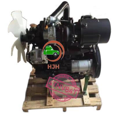 China 4TNV84 4TNV84T Diesel Complete Engine Assembly 84mm Bore for Excavator Construction Machinery for sale