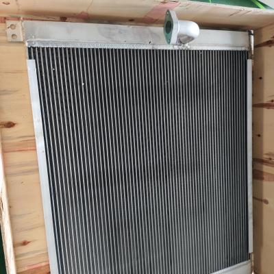 China PC400-6 Hydraulic Oil Cooler Radiator 208-03-71121 208-03-61120 for Komatsu Excavator Grey for sale