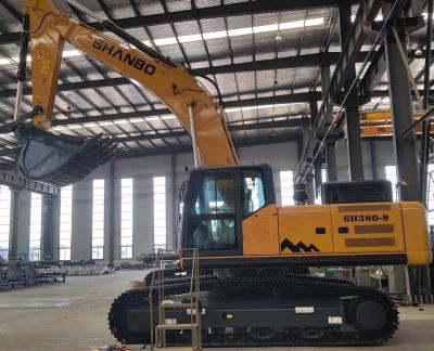 China SH380-9 Mini Hydraulic Excavator 3.7 Ton Kubota Engine Digger for Construction for sale