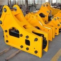 China 5 Ton Excavator Hydraulic Rock Breaker Side Type Hammer 25-50 LPM Flow for sale