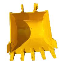 China PC220 1.35m3 Excavator Bucket 10mm Height General Purpose Earthmoving Attachment for sale