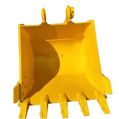 China PC220 1.35m3 Excavator Bucket 10mm Height General Purpose Earthmoving Attachment for sale