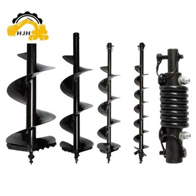 China 1-5 Ton Excavator Earth Auger Hydraulic Drill 100mm 300mm for Mini Digger Fence for sale