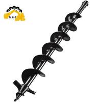 China 1-5 Ton Excavator Earth Auger Hydraulic Drill 100mm 300mm for Mini Digger Fence for sale