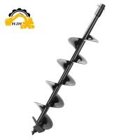 China 1-5 Ton Excavator Earth Auger Hydraulic Drill 100mm 300mm for Mini Digger Fence for sale