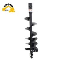 China 1-5 Ton Excavator Earth Auger Hydraulic Drill 100mm 300mm for Mini Digger Fence for sale