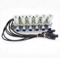 China Excavator Solenoid Valve 20Y-60-41611 20Y-60-41612 for HB205 HB215 PC200 PC210 PC220 for sale