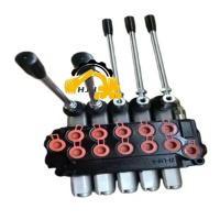 China 15 Tons Wheel Digging Parts HVY18.3 Hydraulic Triple Valve with High Flow Efficiency for sale
