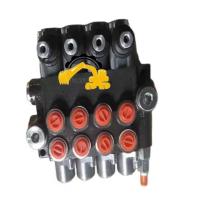 China 15 Tons Wheel Digging Parts HVY18.3 Hydraulic Triple Valve with High Flow Efficiency for sale