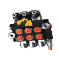 China 15 Tons Wheel Digging Parts HVY18.3 Hydraulic Triple Valve with High Flow Efficiency for sale