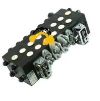 China 6 Tons Crawler Digging Parts HSV18 Hydraulic Main Control Valve for Diesel Engine for sale