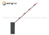 China Efficient Automatic IP54 Boom Barrier Gate , 8W Parking Barrier Gate System for sale