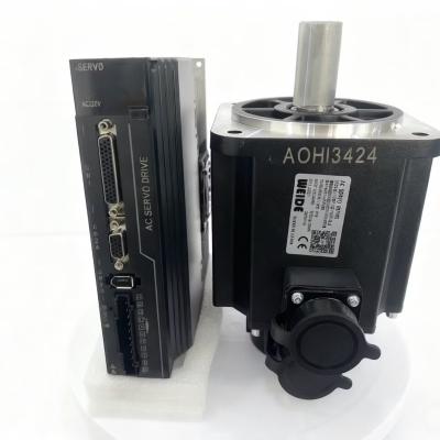 China 850W 1500rpm High Speed Response AC Servo System with PWM Sine Wave Vector Control for sale