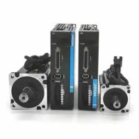 China 60 Flange 200V AC Servo Drive Three Phase AC Servo System With Servo Driver Motor for sale