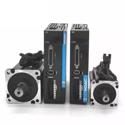 China High Performance AC Servo Motor with 2500PPR Incremental Encoder PWM Sine Wave Vector Control and Position Control for sale