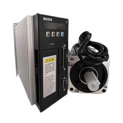 China High Precision 2500PPR Incremental Encoder AC Servo Motor with PWM Sine Wave Vector Control for Position Control for sale