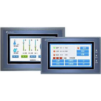 China High Resolution 7 inch HMI Touch Screen 24 VDC Linux Based HMI For Packaging Machinery for sale