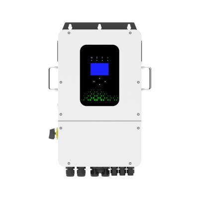China Single-Phase Hybrid Solar Inverter, 12 Kw, Pure Sine Wave, off-Grid/Grid-Tied, MPPT, Energy Storage Inverter, 48V, Wall-Mounted, P65, EU Version for sale