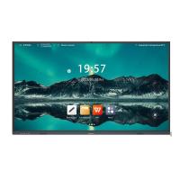 China E6 75'' Interactive Flat Panel 86 Inch for Education Interactive Multi Touch Screen Whiteboard Interactive Smart Board for sale