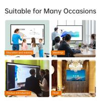 China E6 75'' Interactive Flat Panel 86 Inch for Education Interactive Multi Touch Screen Whiteboard Interactive Smart Board for sale