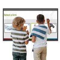 China 86-Inch Interactive Smart Board UHD 4K 4000:1 Contrast Ratio 3840 X 2160 Resolution Touch Screen Interactive Panel for sale