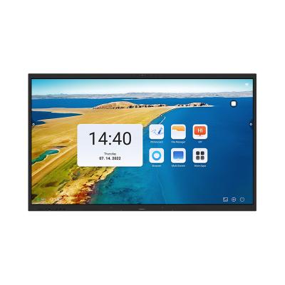 China 86 Inch Smart Monitor Tou Ch Screen Interactive Board Flat Panel for Office for sale
