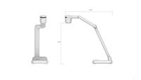 China GAOKE 4K Document Camera for School USB Interface Good Quality Document Scanner Use with Interactive Flat Panel in Stock! for sale