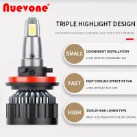 China Custom 40W 4000LM H4 LED Headlight Bulb 9-32V Universal Car Truck Motorcycle for sale