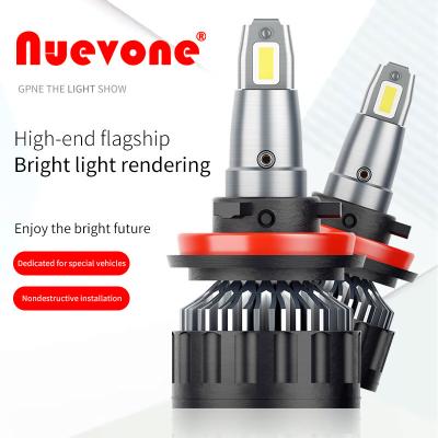 China Custom 40W 4000LM H4 LED Headlight Bulb 9-32V Universal Car Truck Motorcycle for sale