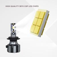 China T6 45W 8000LM LED Car Headlight Bulb H11 H7 H4 High Low Beam IP67 CE Approved for sale