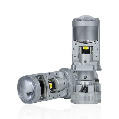 China T70 H4 LED Projector Headlight 85W 60W 8500LM IP67 Waterproof 12V Argent Housing for sale