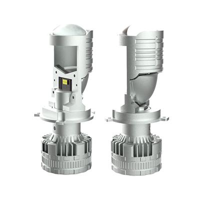 China 8500LM H4 LED Projector Headlight 12V 85W High Beam 60W Low Beam Direct Replacement for sale