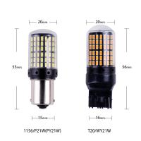 China PY21W LED Bulb 2-Pack 12V 9W 50000Hrs IP65 Waterproof Turn Signal for sale