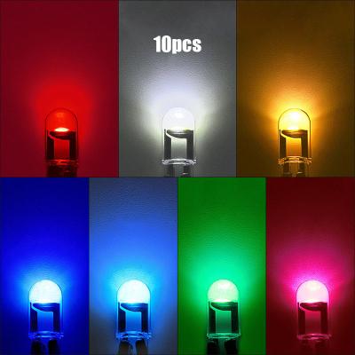 China 12V T10 LED Car Width Indicator Light IP67 Waterproof 5W High Brightness Dome Bulb for sale